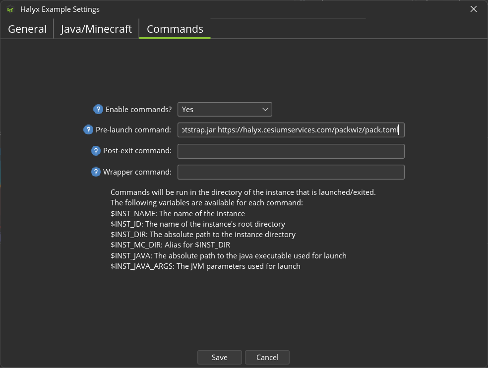 Packwiz Setup | Halyx